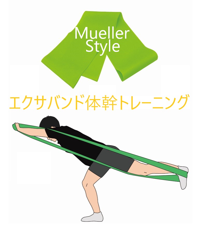エクサバンドで体幹を目覚めさせてあげましょう！アドバンス編 – Mueller Japan